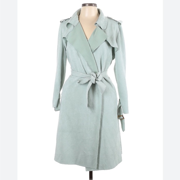 Few Moda | Jackets & Coats | Few Moda Faux Suede Trench Coat | Poshmark